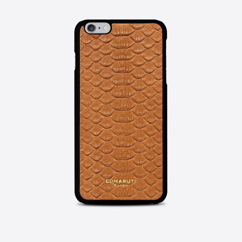 iPhone 6/6S Plus CASE PYTHON SOLID BROWN | EDMARUTI
