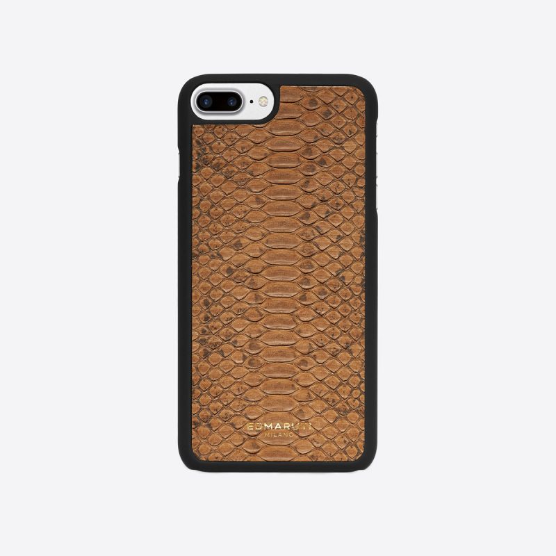 iPhone 7 Plus case python brown | EDMARUTI