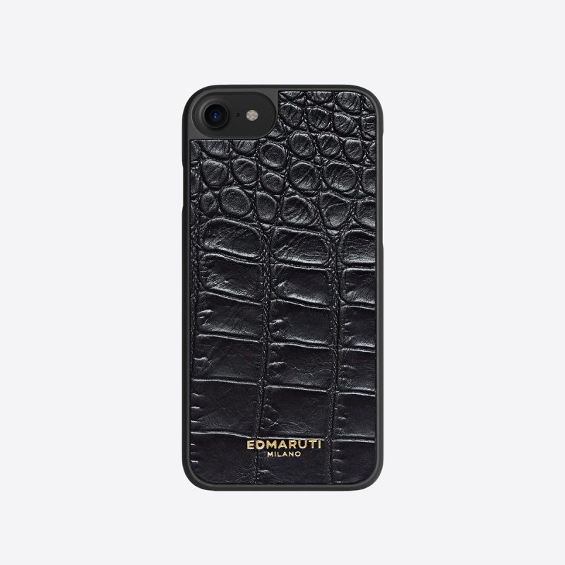 iPhone 7 CASE Croc BLACK | EDMARUTI